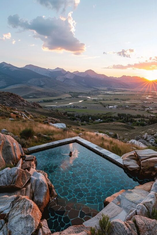 18 Stunning Natural Rock Pool Designs for a Serene Outdoor Oasis