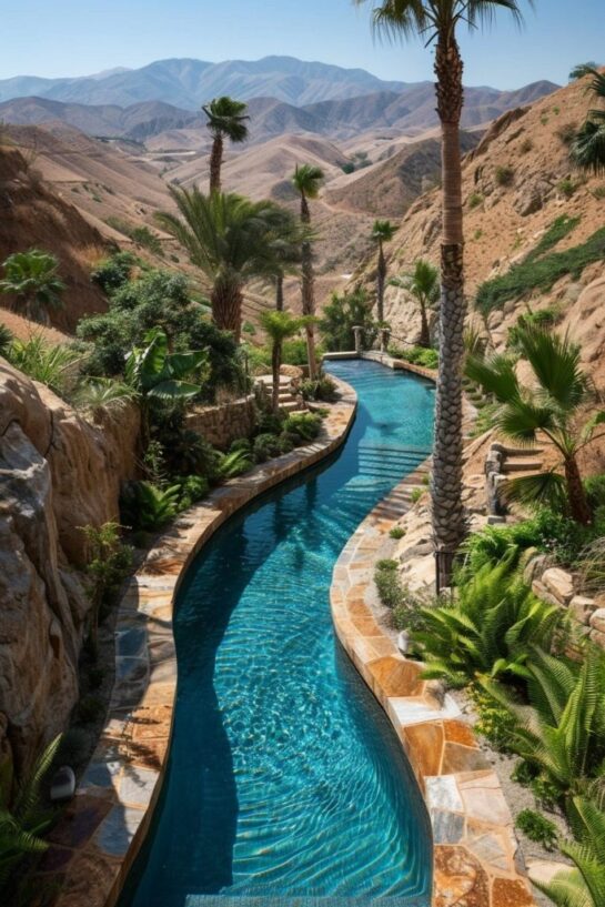 18 Stunning Natural Rock Pool Designs for a Serene Outdoor Oasis