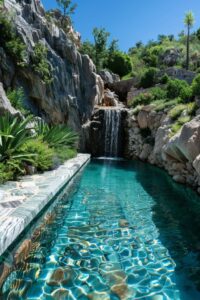 18 Stunning Natural Rock Pool Designs for a Serene Outdoor Oasis