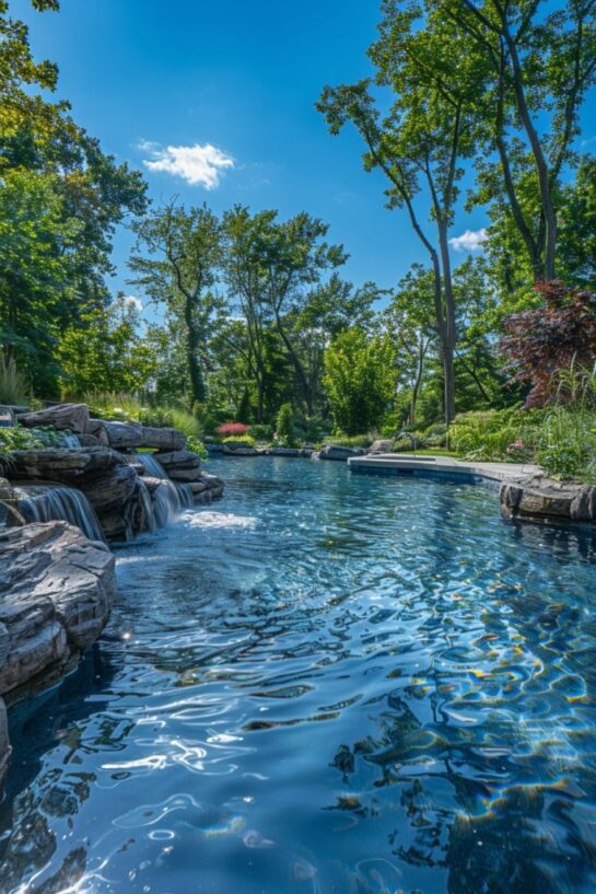 18 Stunning Natural Rock Pool Designs for a Serene Outdoor Oasis