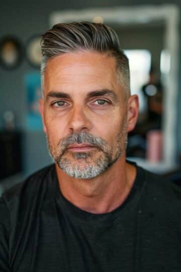 19 Ideas Stylish Haircuts for Men Over 50: Embrace Grey with Elegance ...