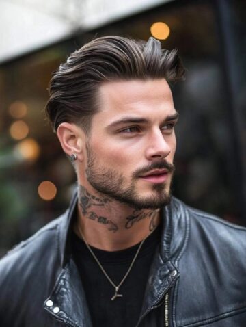 20 Slicked-Back Hairstyles for Men: Elevate Your Look with Classic and ...