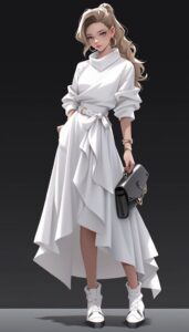 Aesthetic Layers: Balancing Comfort and High Fashion