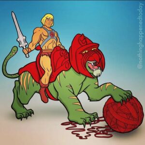 13 Hilarious Illustrations Of He-Man’s Everyday Life With His Battle ...