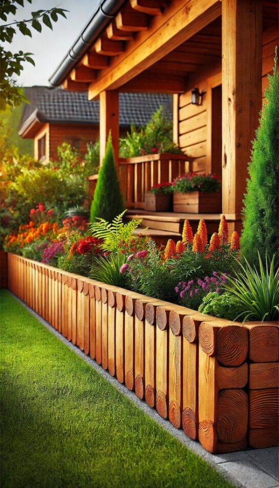20+ Stunning Fence Edging Ideas That Transform Your Garden