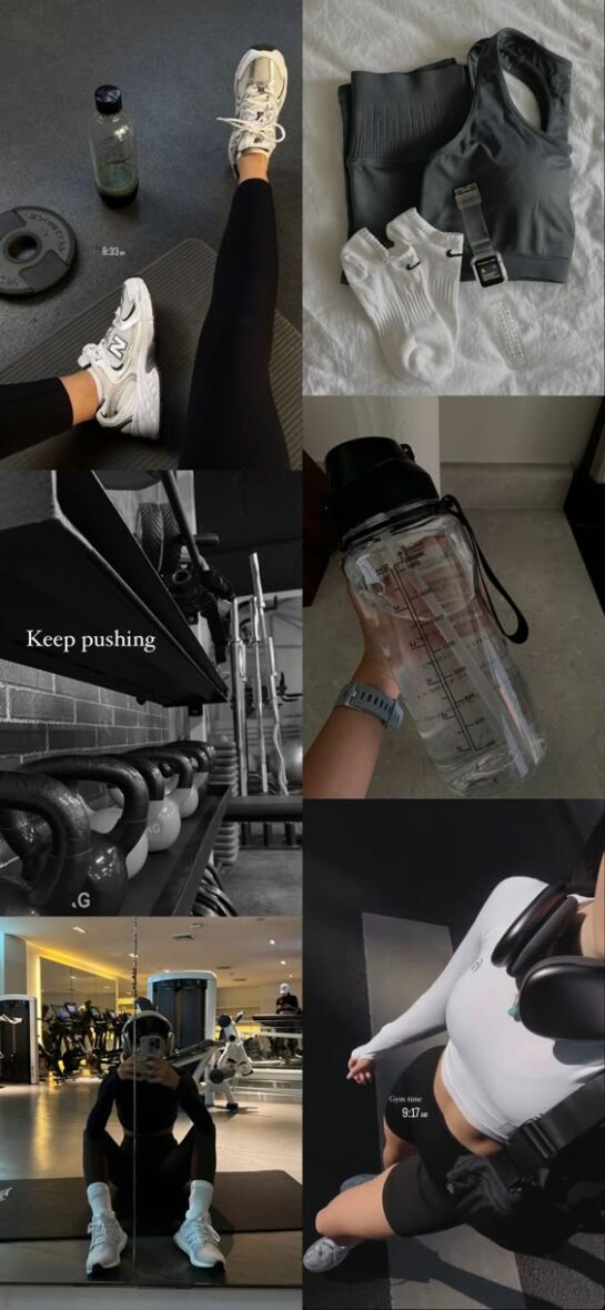 The Art of Fitness: Aesthetic Gym Moments