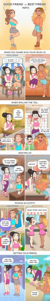 30 Comics By A Fitness Trainer That Encourage Self-Acceptance And ...