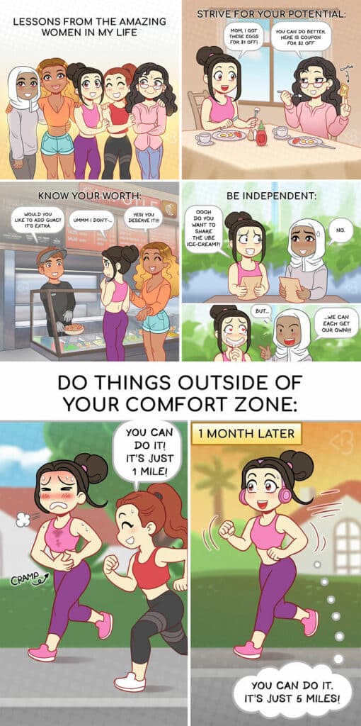 30 Comics By A Fitness Trainer That Encourage Self-Acceptance And ...