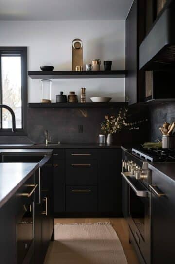 17 Black Kitchen Ideas That Never Go Out of Style