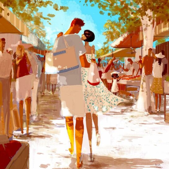 This Artist Captures The Beauty Of Everyday Life Through Heartwarming ...