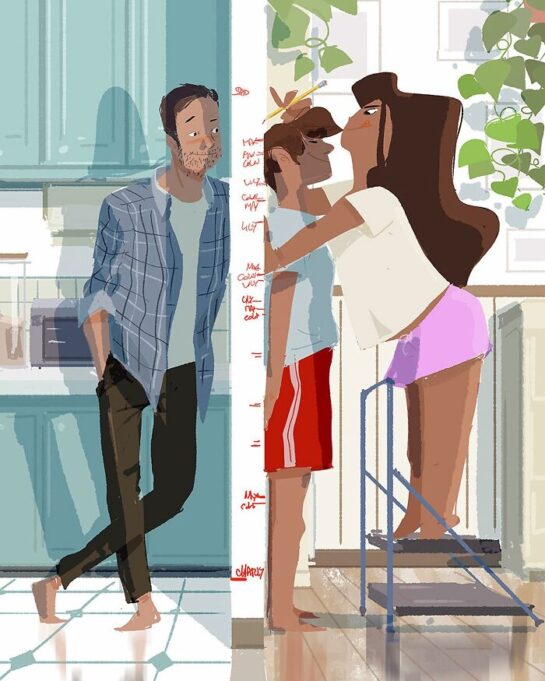 This Artist Captures The Beauty Of Everyday Life Through Heartwarming ...