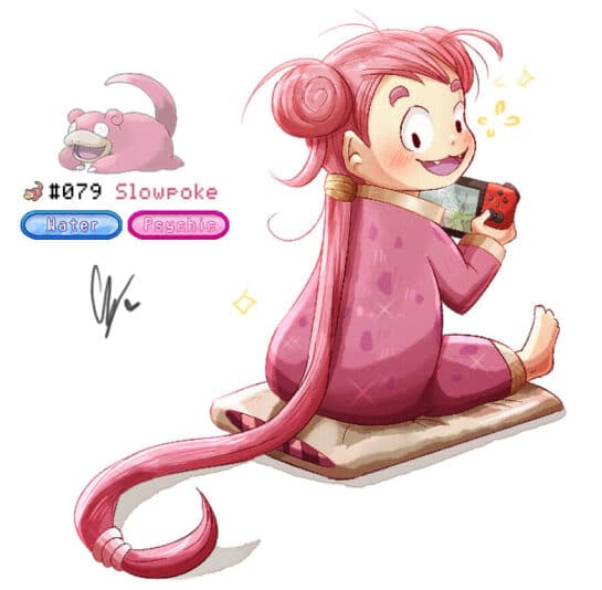 My 17 Reimagined Pink Pokémon As Human-Like Characters