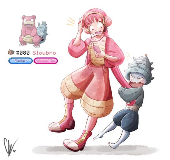 My 17 Reimagined Pink Pokémon As Human-Like Characters