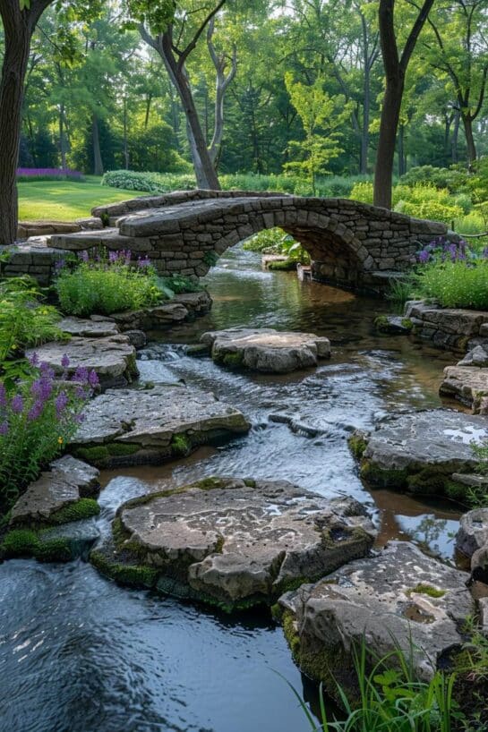 25 Stunning Backyard Stream Designs to Transform Your Garden