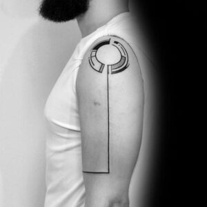20 Simple Line Tattoos for Men