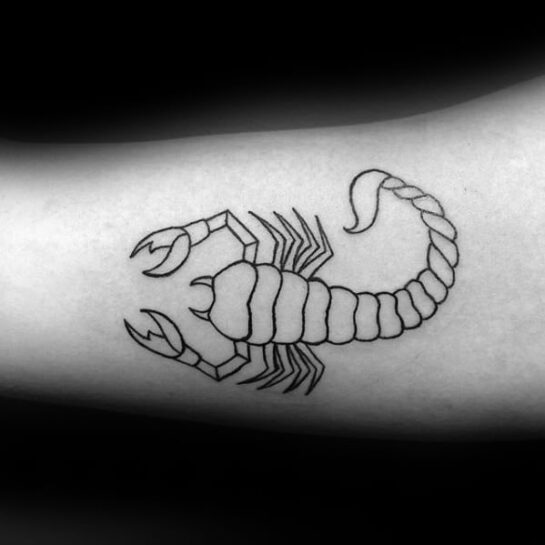 20 Simple Line Tattoos for Men