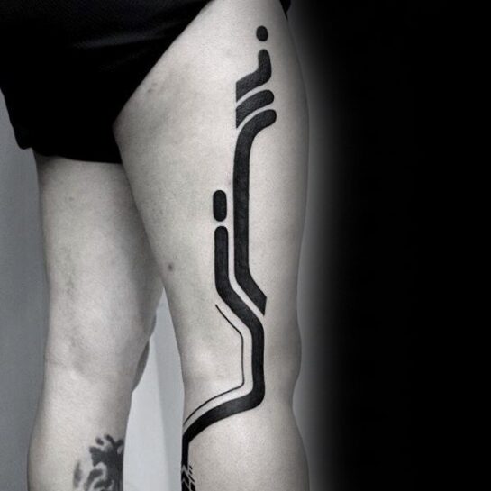 20 Simple Line Tattoos for Men