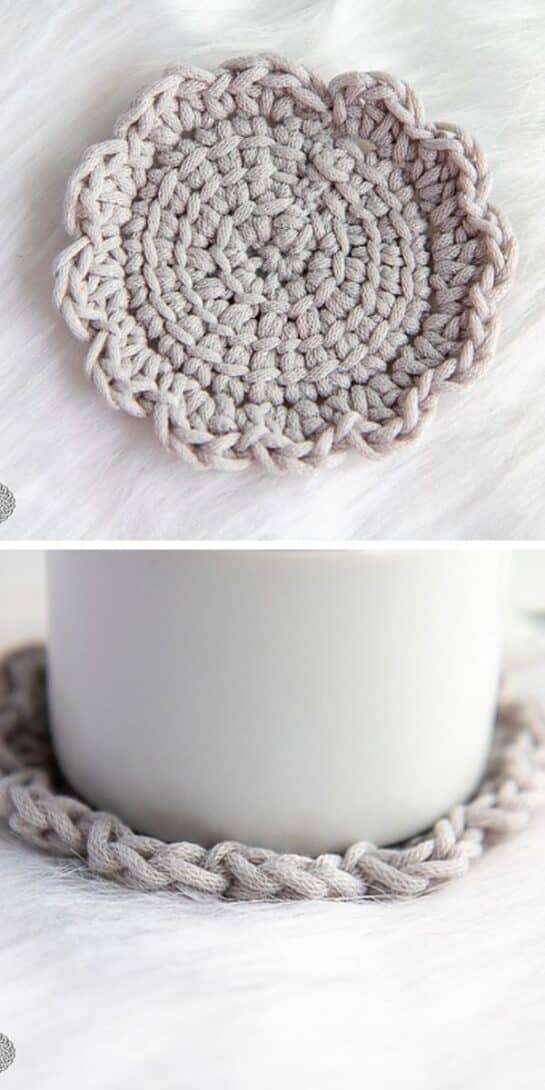 15 Decorative Flower Crochet Coasters
