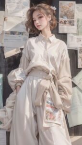 Aesthetic Layers: Balancing Comfort and High Fashion