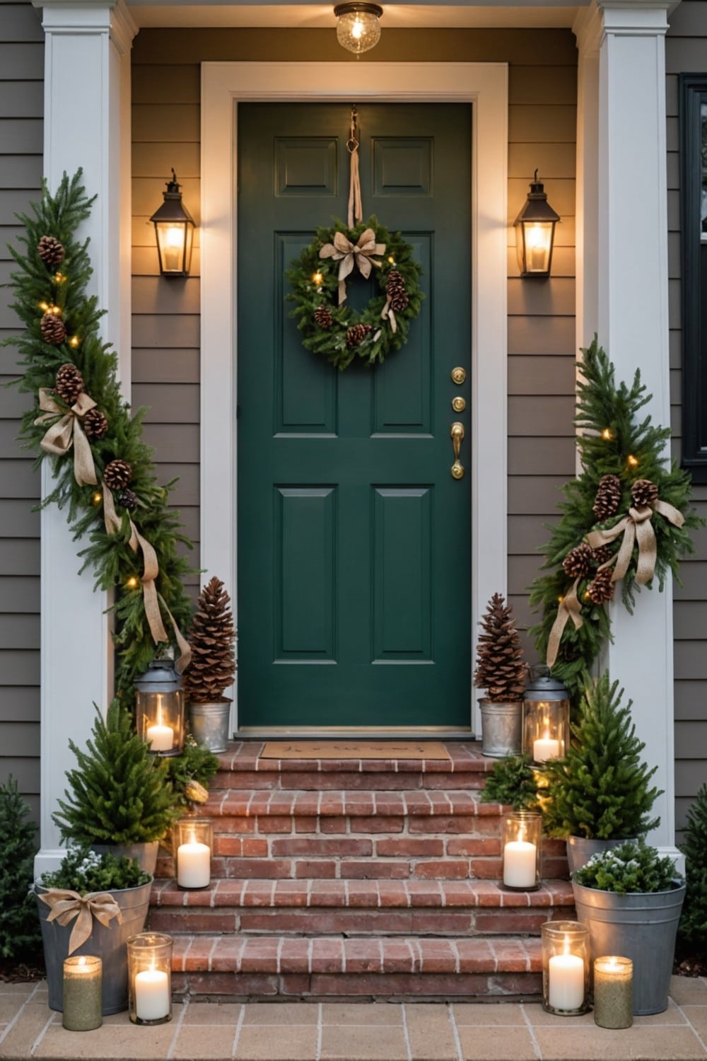 15 Festive Christmas Porch Decorating Ideas to Welcome the Holiday Spirit