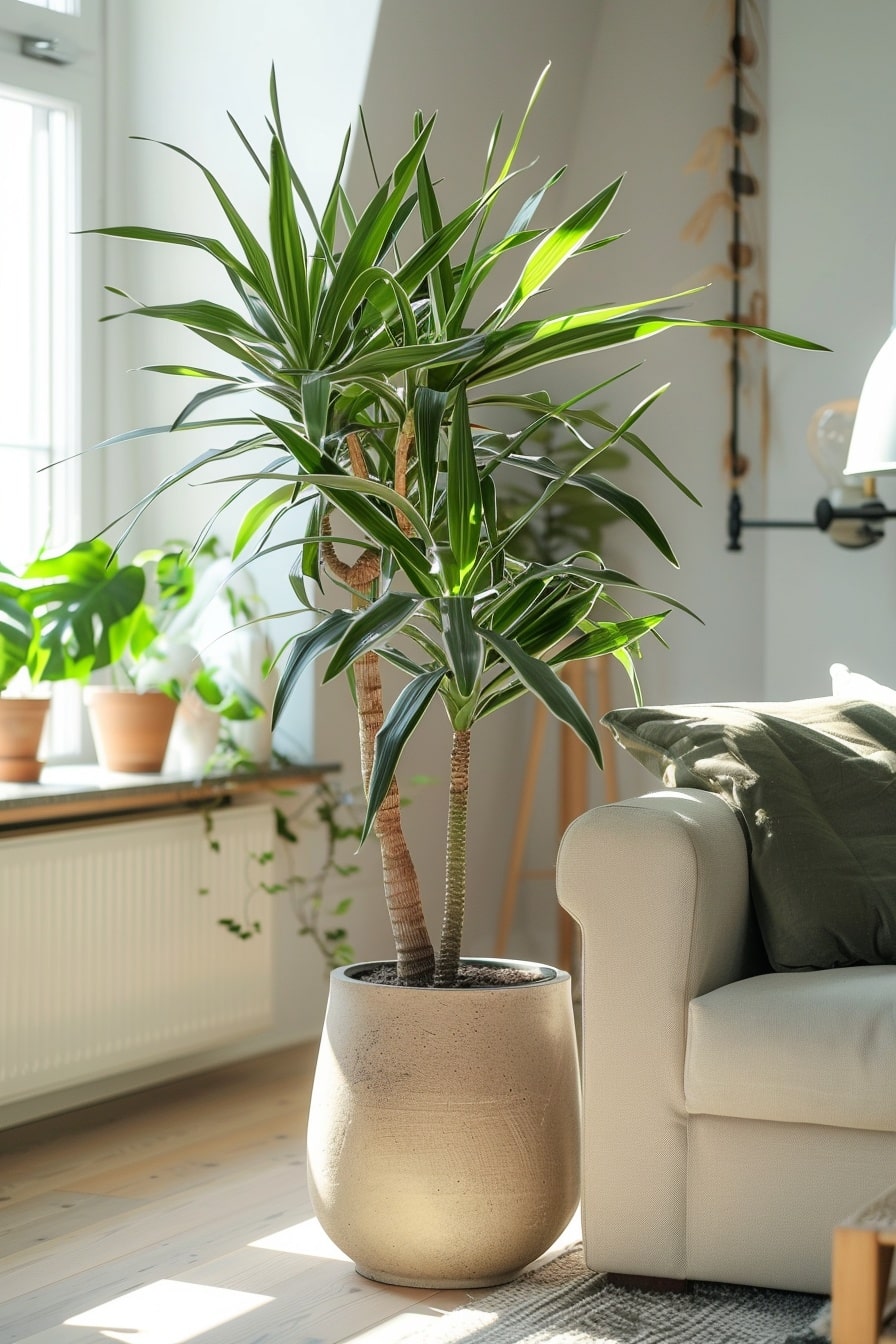10 Stylish Large Plants for Living Rooms For A Fresh Look
