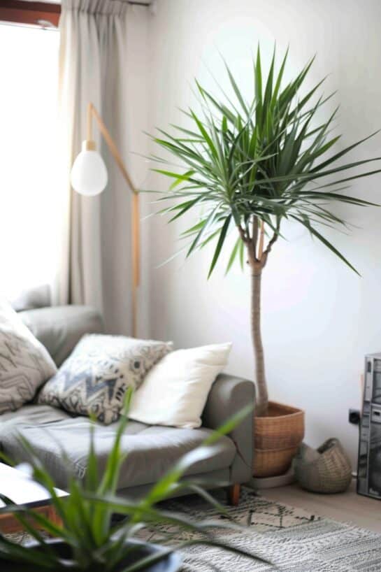 10 Stylish Large Plants for Living Rooms For A Fresh Look