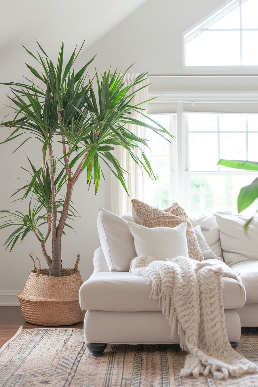 10 Stylish Large Plants for Living Rooms For A Fresh Look