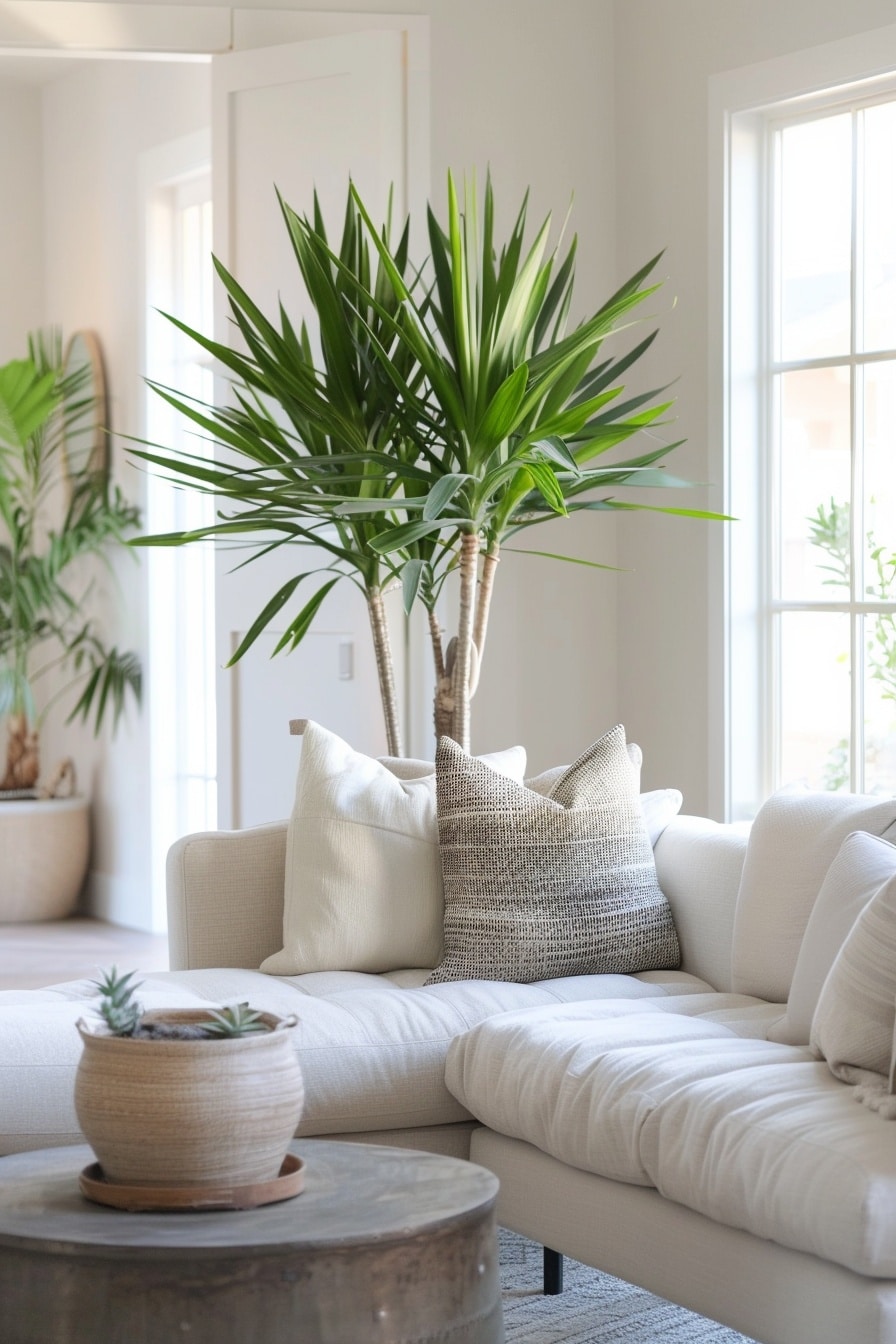 10 Stylish Large Plants for Living Rooms For A Fresh Look