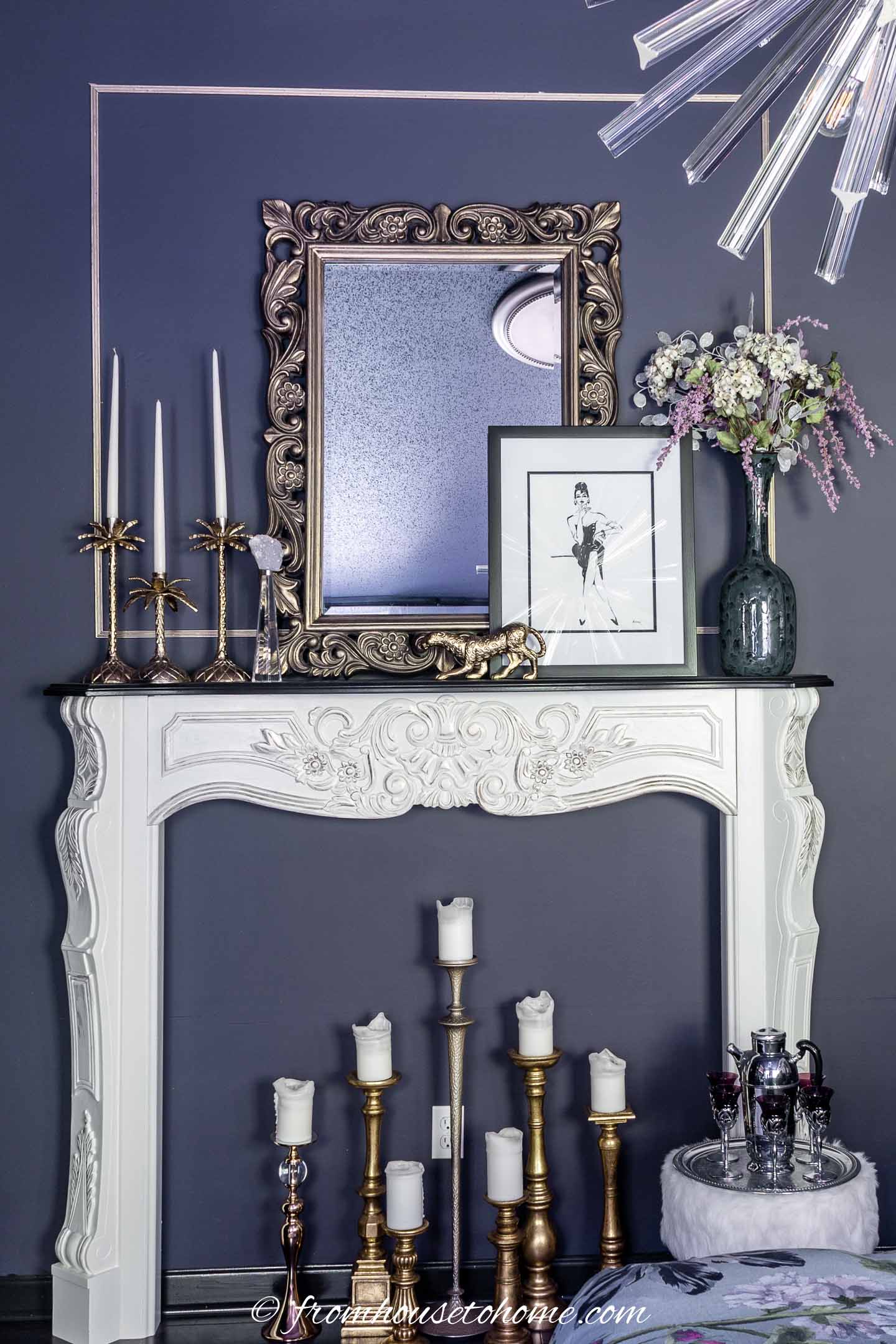 How To Decorate Around A Mirror