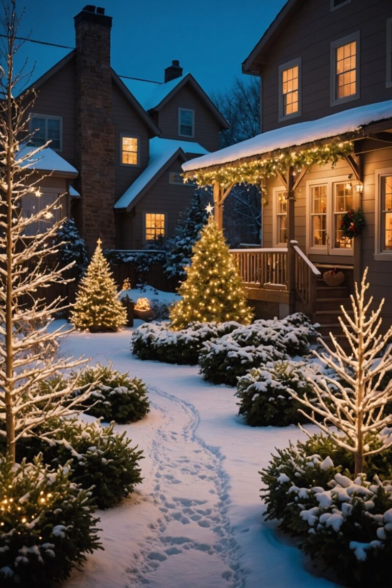 15 Magical Outdoor Christmas Light Ideas to Brighten Up Your Holiday Season