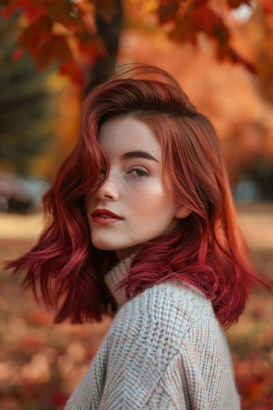 30 Stunning Fall Hair Color Ideas to Inspire Your Autumn Transformation!