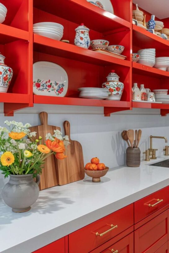 20 Red Kitchen Ideas To Spice Up Your Space With Warmth & Style