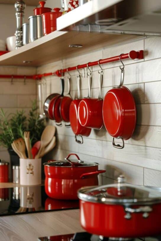 20 Red Kitchen Ideas To Spice Up Your Space With Warmth & Style