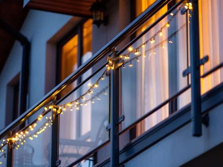 17 Modern Balcony Lighting Ideas to Elevate Your Home Decor