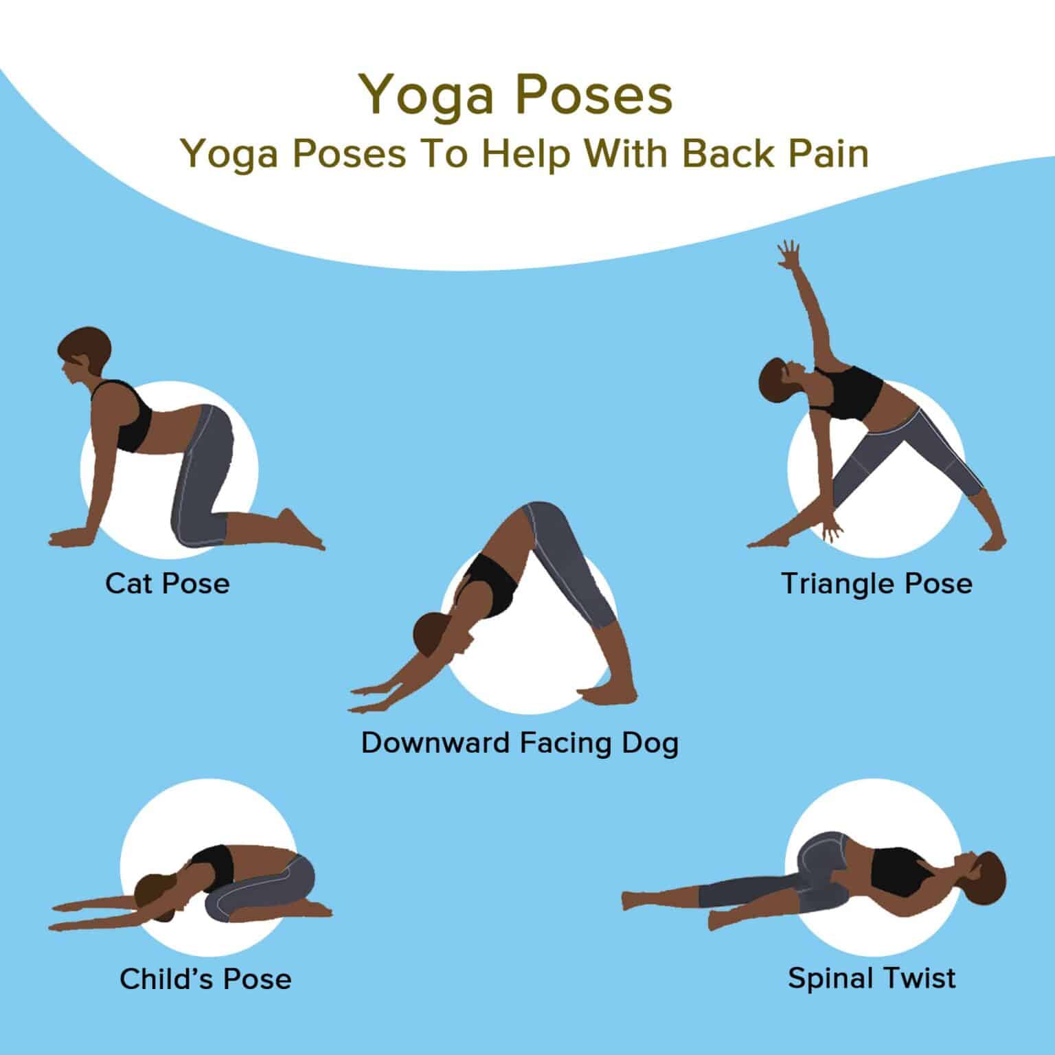 12 Best Yoga Poses for Back Pain