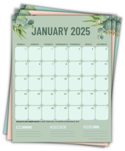 21 Creative and Free Printable Calendar Templates for Everyone