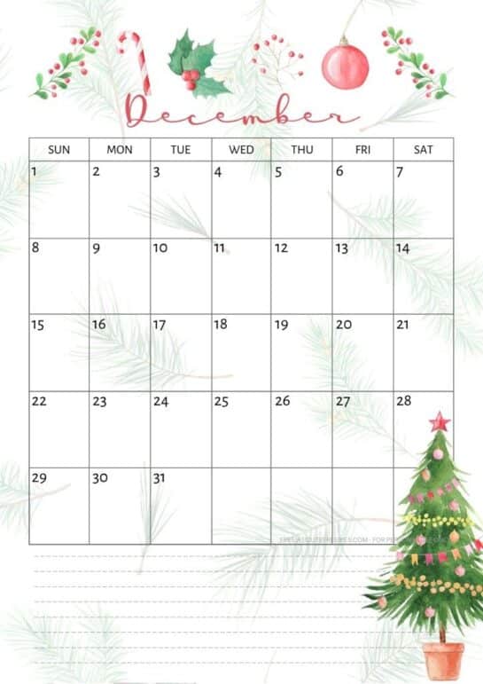 21 Creative and Free Printable Calendar Templates for Everyone