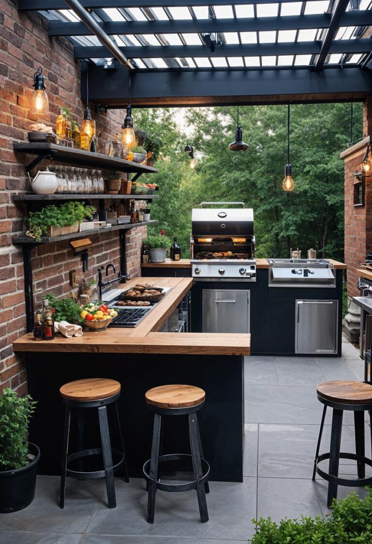 18 Stunning Outdoor Kitchen Patio Ideas For 2025