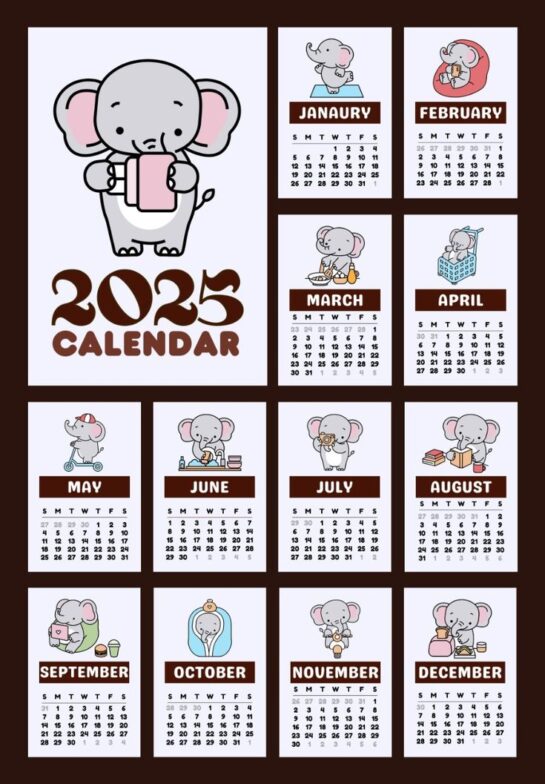 2025's Cutest Calendars: A Year of Fluffy Friends and Adorable Dates