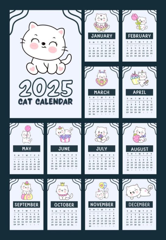 2025's Cutest Calendars: A Year of Fluffy Friends and Adorable Dates