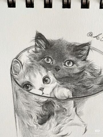 Beautiful Cat Art: Stunning Wallpapers and Easy Sketches for Beginners