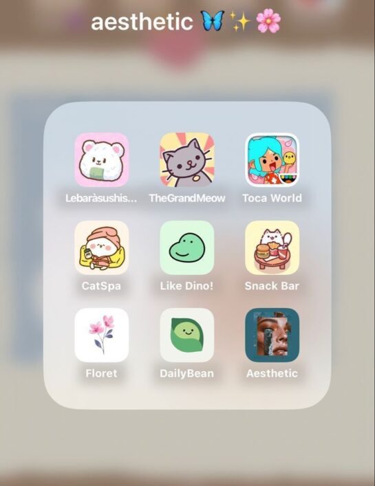 Cute & Comfy Aesthetic Mobile Games for Iphone & Ipad.