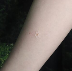 Ethereal Elegance: Stunning White Ink Tattoos That Illuminate Skin with ...