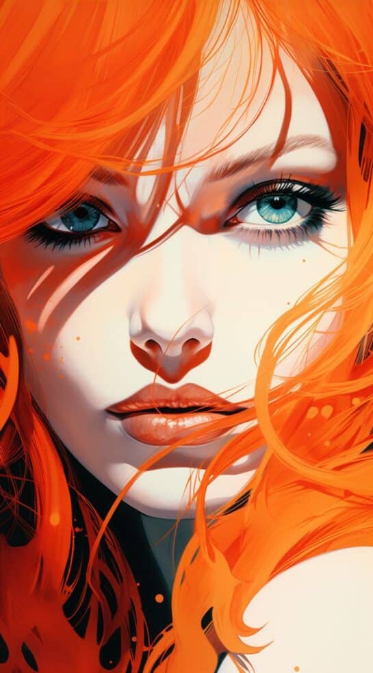 Color and Pencil Magic: A Beautiful Fusion of Art and Realism in Portraits