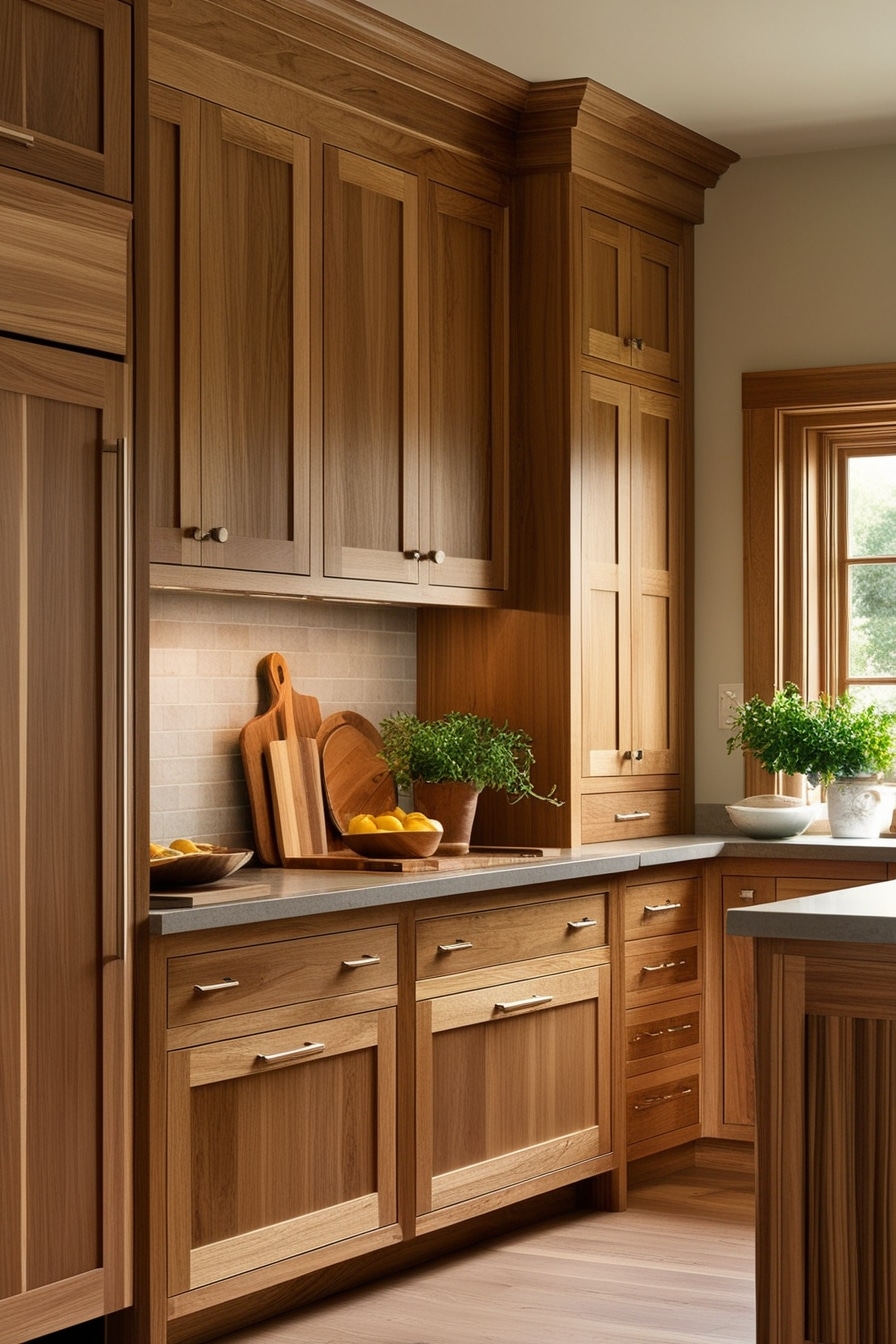 8 Natural Wood Cabinet Ideas for a Gorgeous Kitchen Makeover