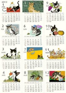 Every Day is Caturday with These Adorable Cat Calendars!