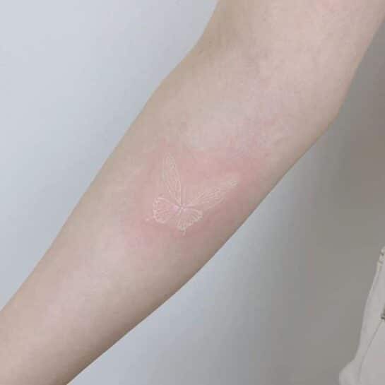 Ethereal Elegance: Stunning White Ink Tattoos That Illuminate Skin with ...