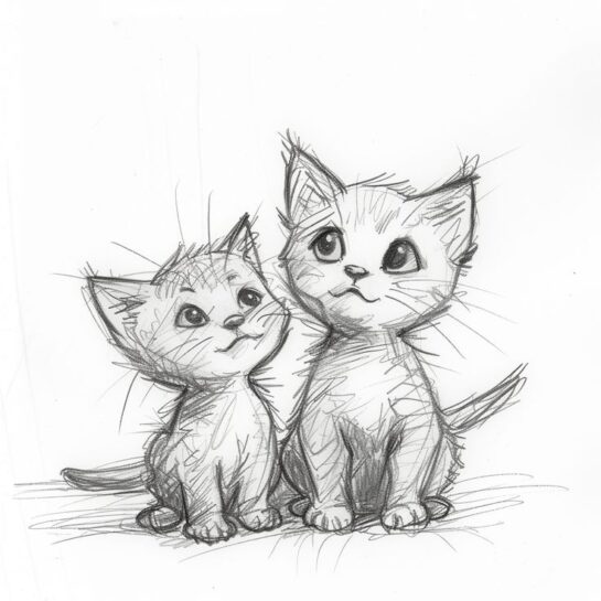 Beautiful Cat Art: Stunning Wallpapers and Easy Sketches for Beginners