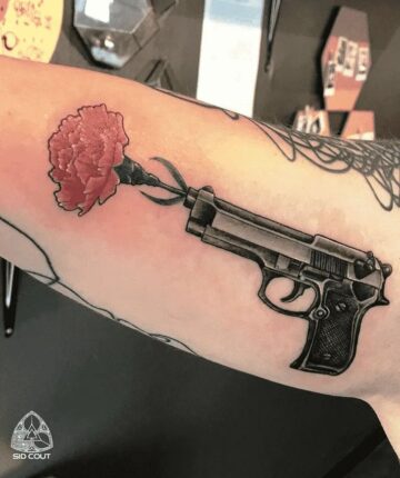 Fierce Ink: Unleashing the Bold Beauty and Meaning Behind Gun Tattoos