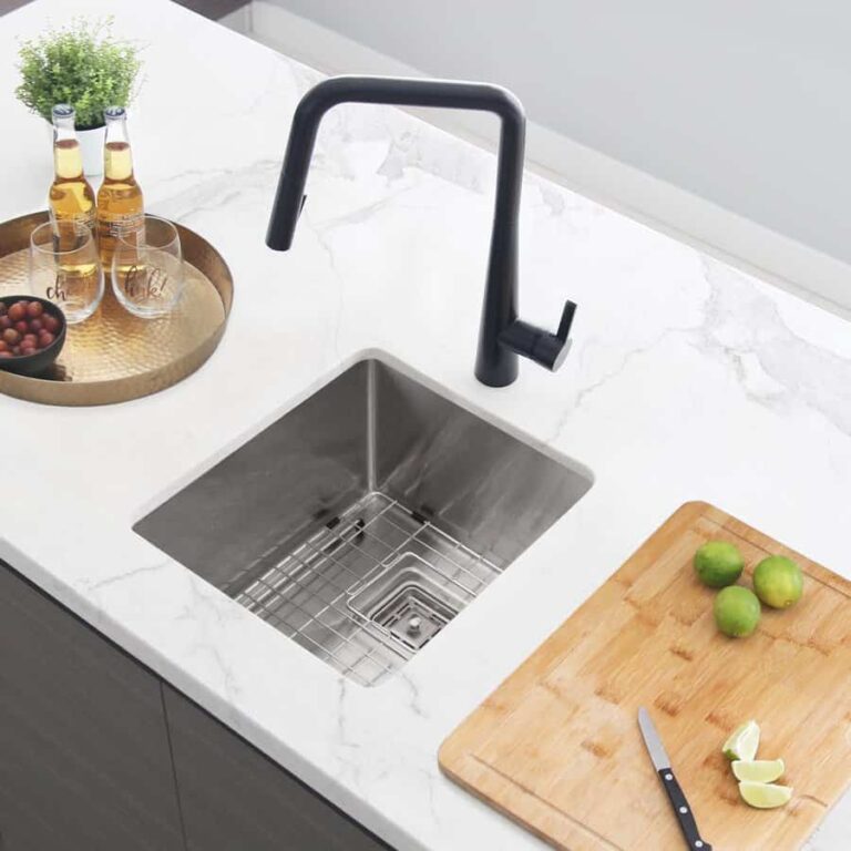 10 Space-Saving Kitchen Sink Designs for Small Kitchens